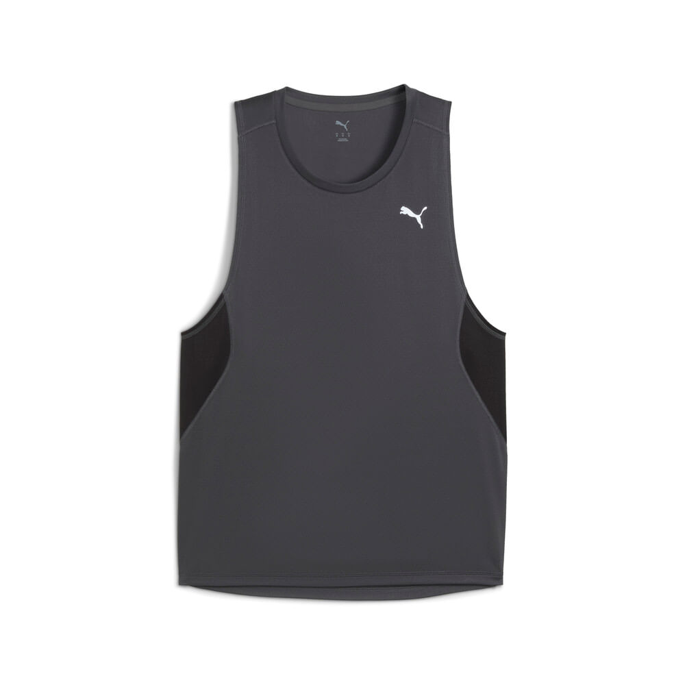 Puma Run Velocity Tank (Poly) Camiseta Manga Sisa gris de hombre para ...