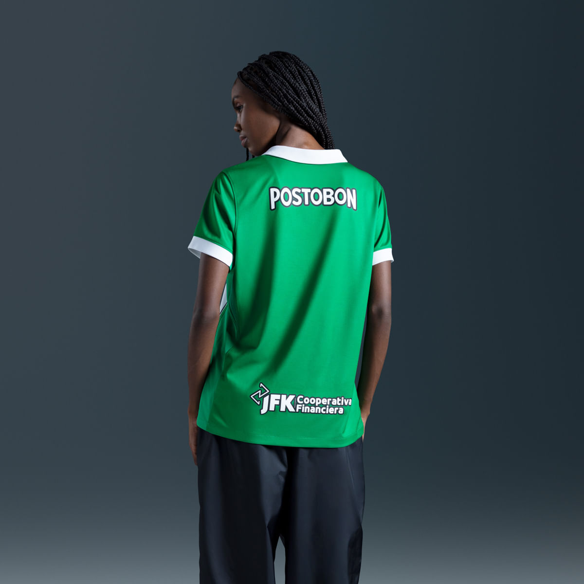 Nike Camiseta Atlético Nacional Local 2026 Manga Corta verde de mujer ...