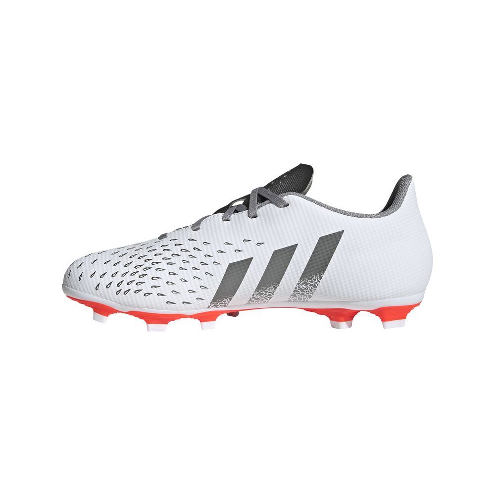 Adidas Predator Freak .4 Fxg Guayos blanco de hombre para futbol - Rappi