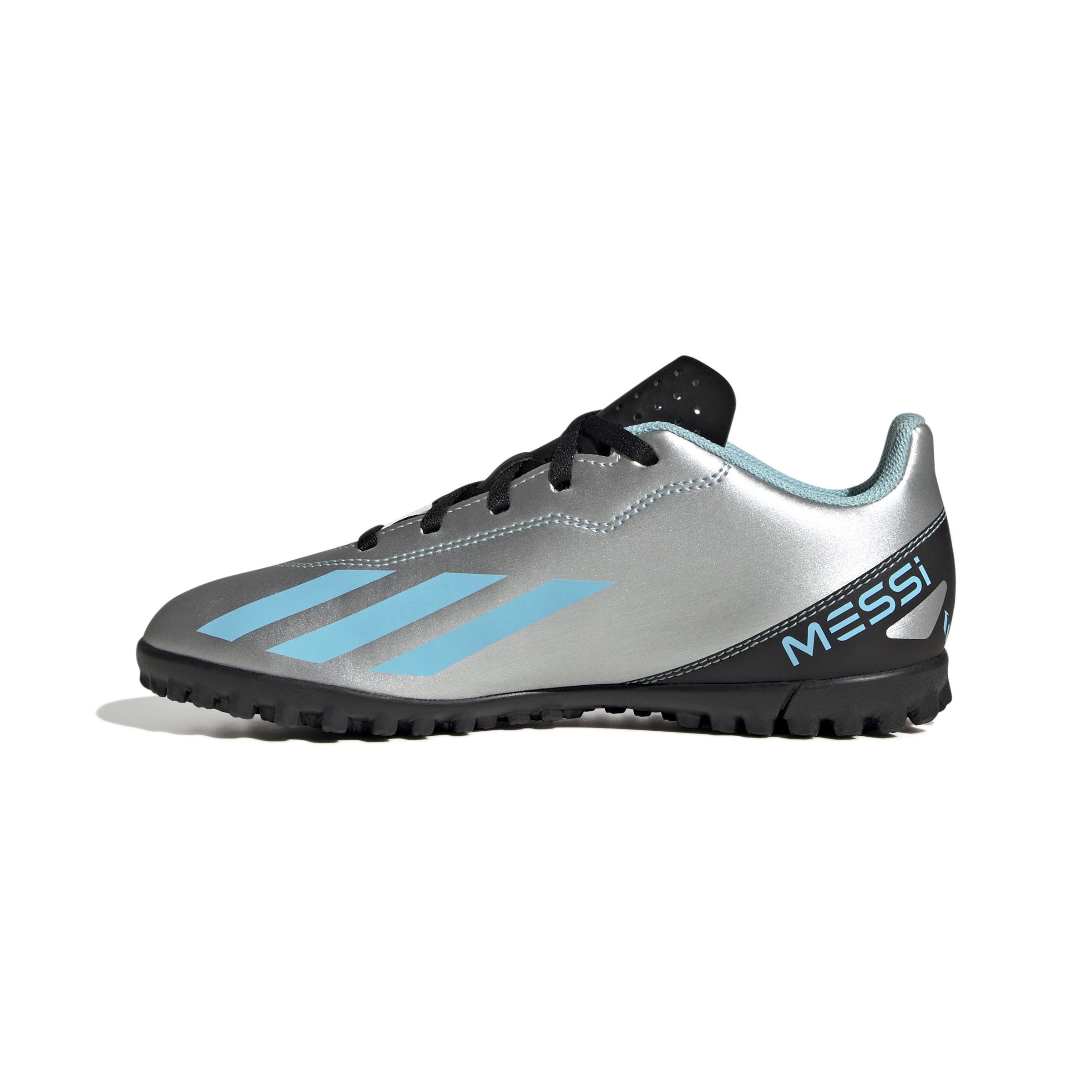 Adidas X Crazyfast Messi.4 Tf J Guayos gris de niño para futbol - Rappi
