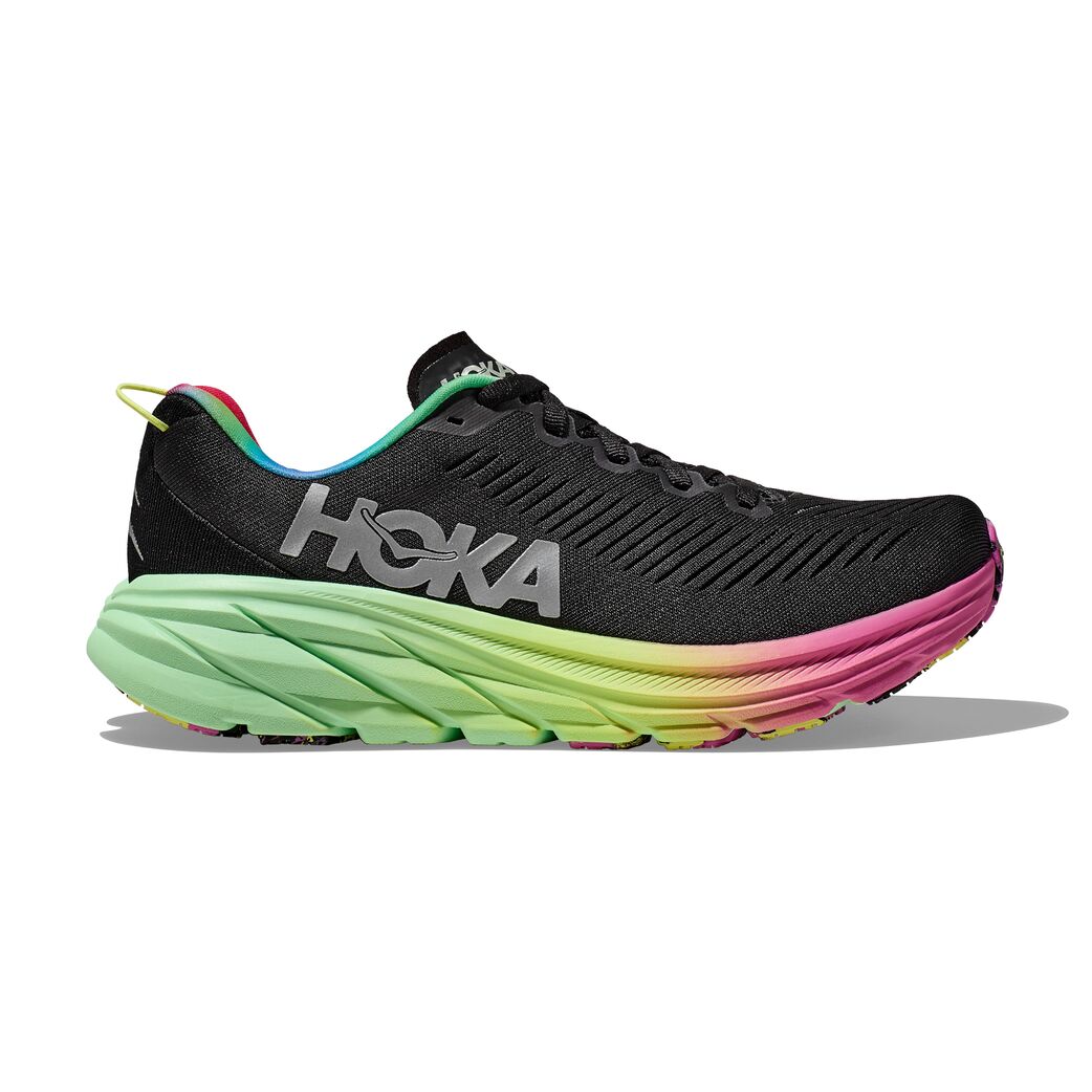 Hoka M Rincon 3 Tenis negro de hombre para correr - Rappi